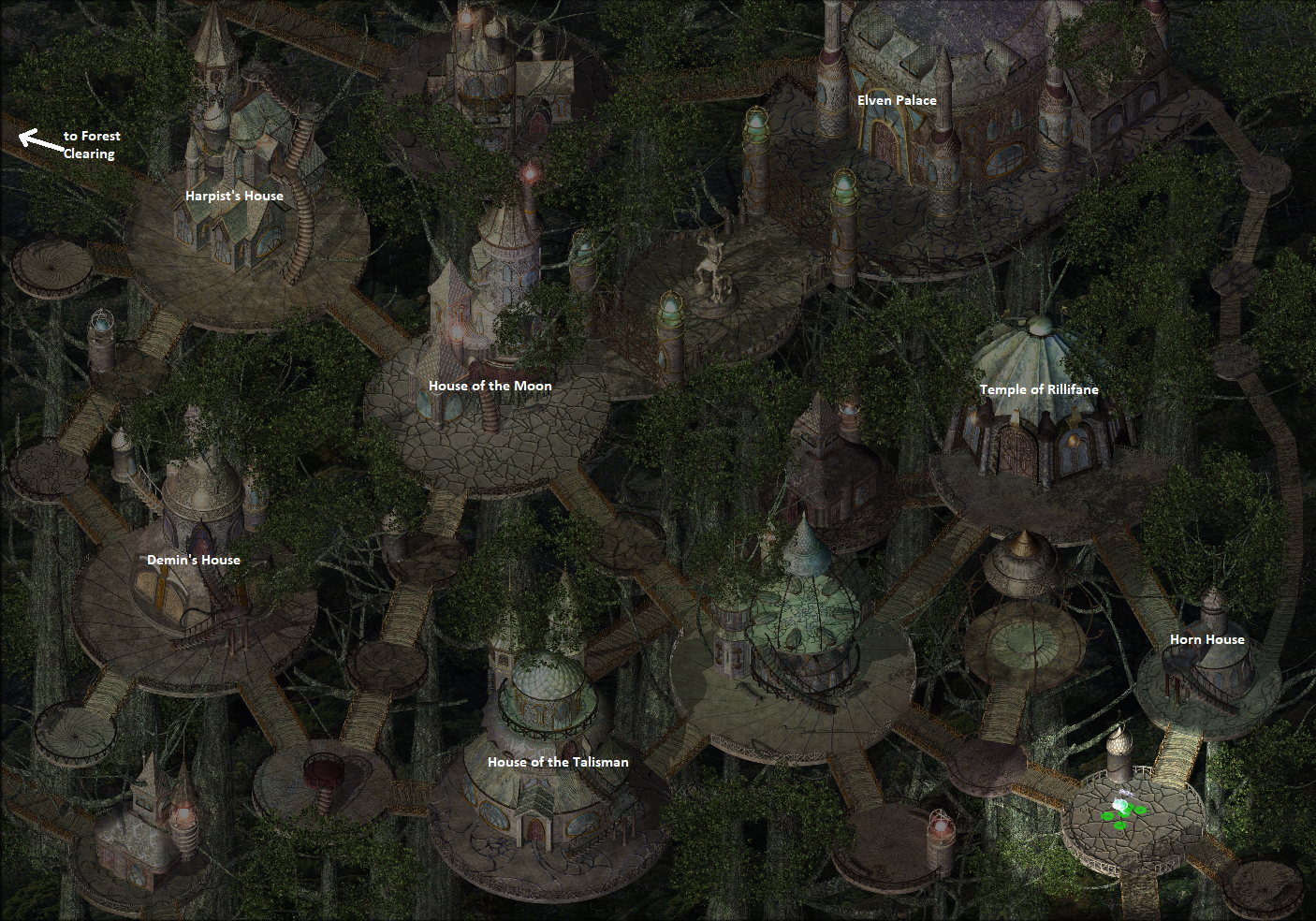 Suldanessellar Overview - Baldur's Gate 2