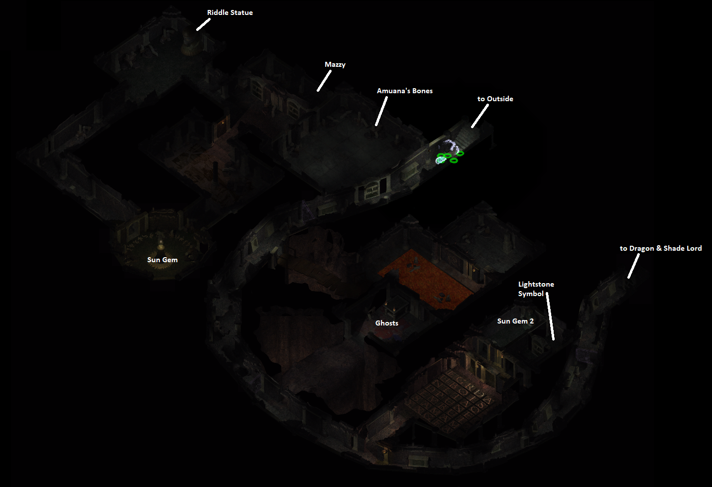 Temple Ruins Overview - Baldur's Gate 2