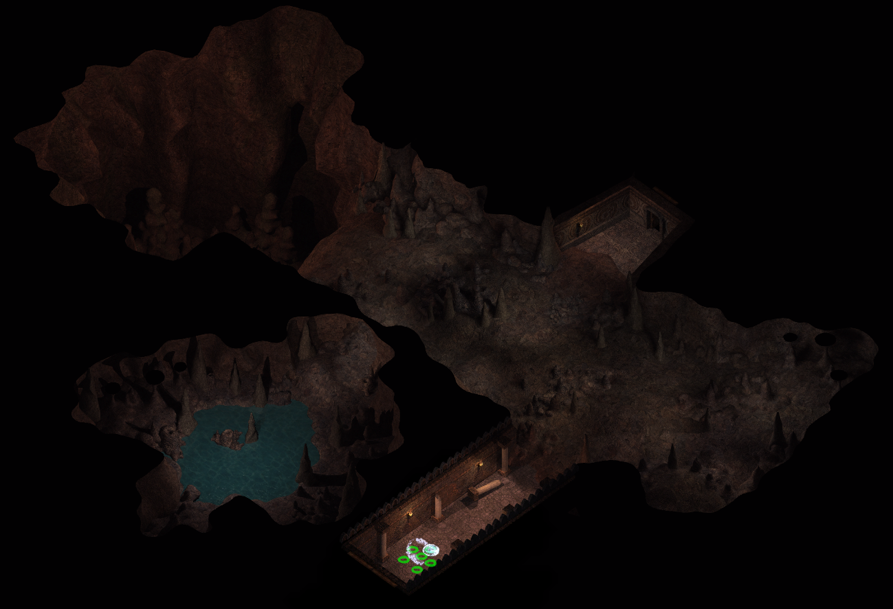 Windspear Hills Dungeon Overview - Baldur's Gate 2