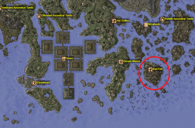 Ten Pace Boots in Bal Fell - Elder Scrolls: Morrowind