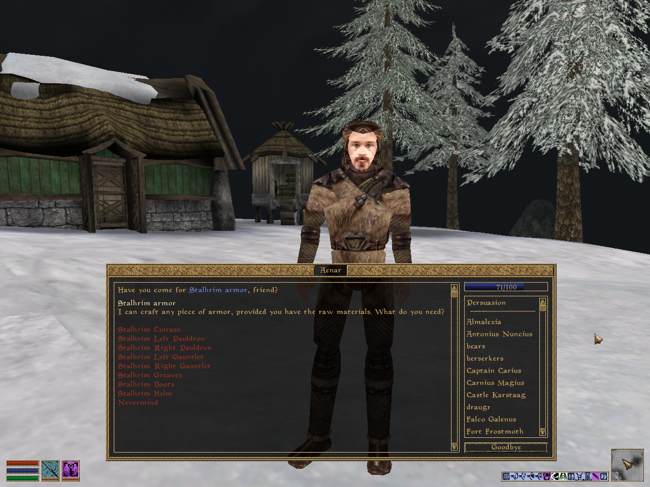 How to get Stalhrim/Ice Armor - Elder Scrolls: Morrowind