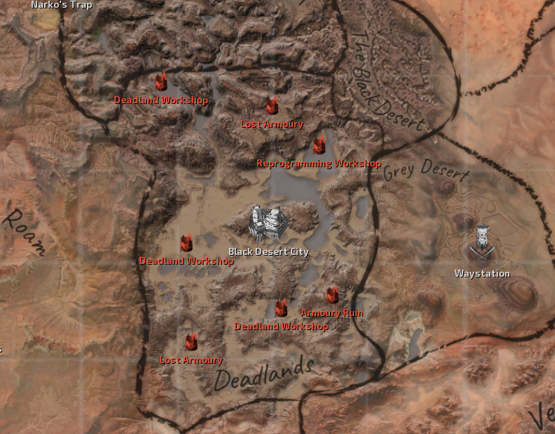 Mid Game Zones Loot Guides & Map Locations - Kenshi