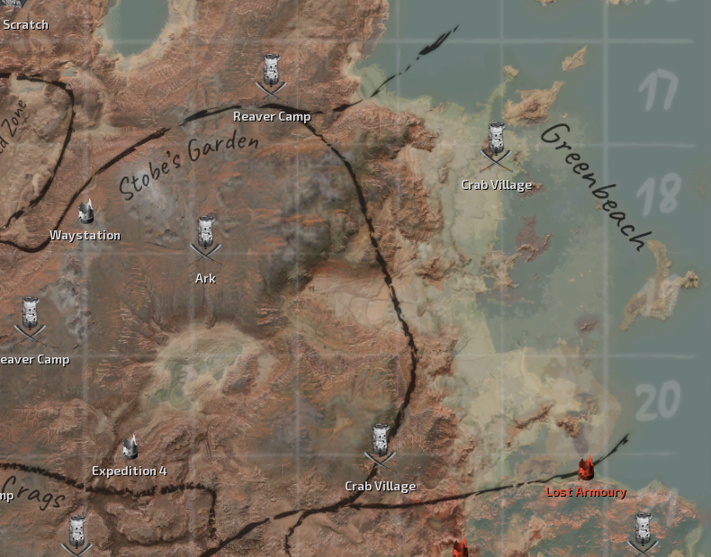 Endgame Zones Loot Guides & Map Locations - Kenshi