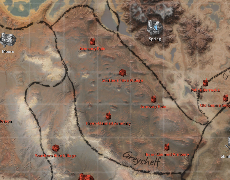 Endgame Zones Loot Guides & Map Locations - Kenshi