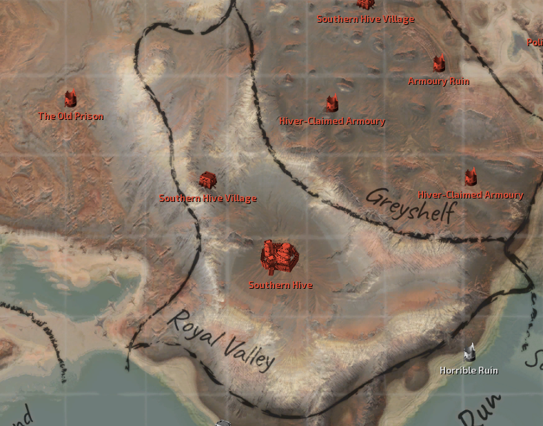Endgame Zones Loot Guides & Map Locations - Kenshi