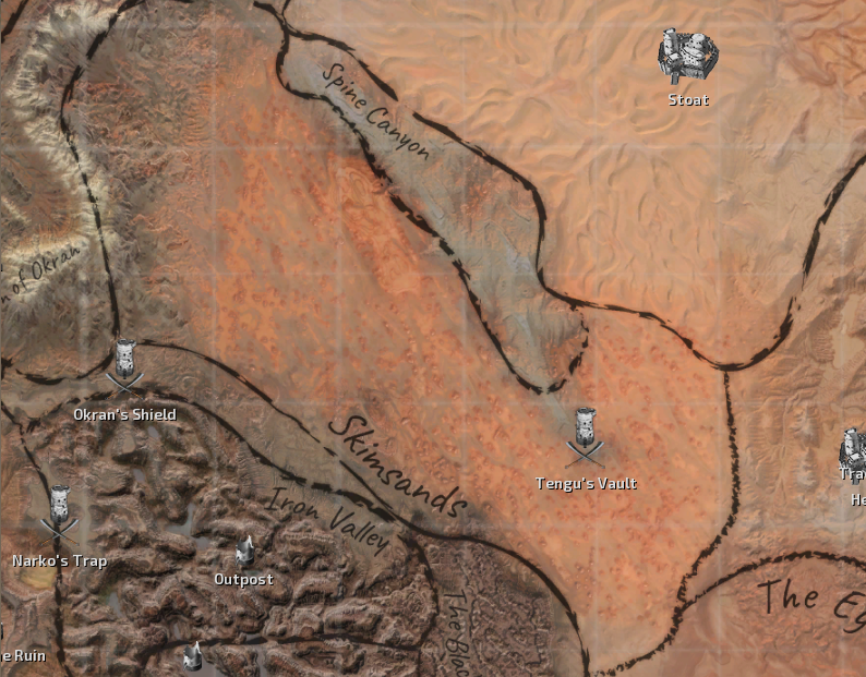 Mid Game Zones Loot Guides & Map Locations - Kenshi