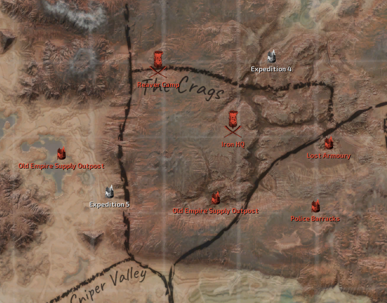 Endgame Zones Loot Guides & Map Locations - Kenshi
