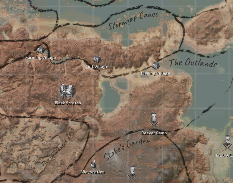 Endgame Zones Loot Guides & Map Locations - Kenshi