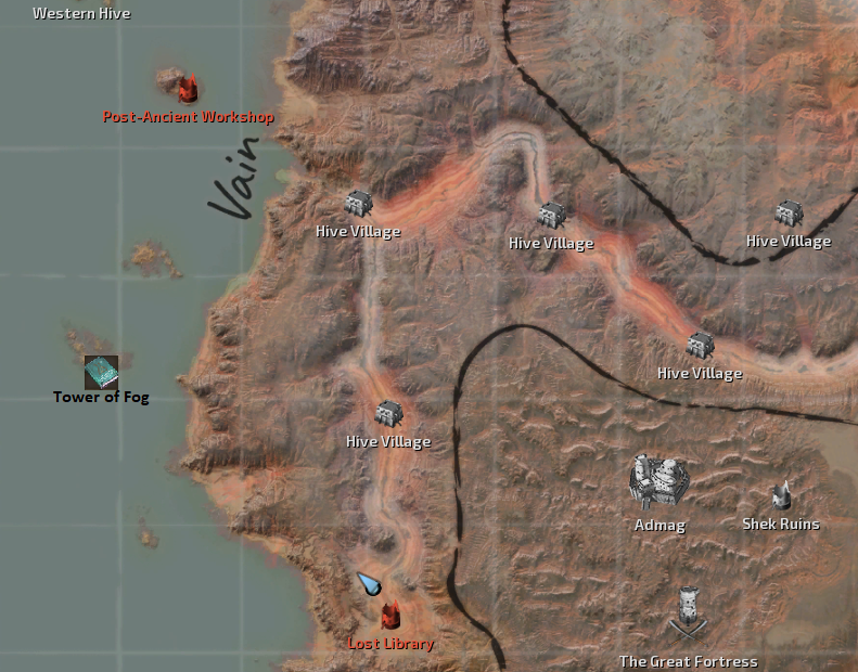 Mid Game Zones Loot Guides & Map Locations - Kenshi