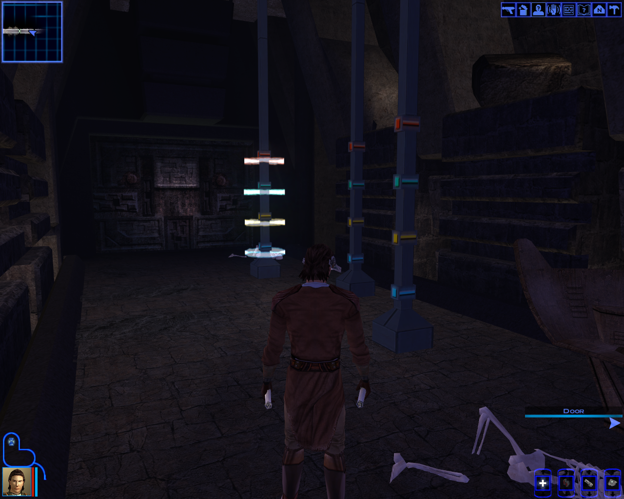 Korriban Tower of Hanoi Energy Pillar Puzzle - Kotor 1