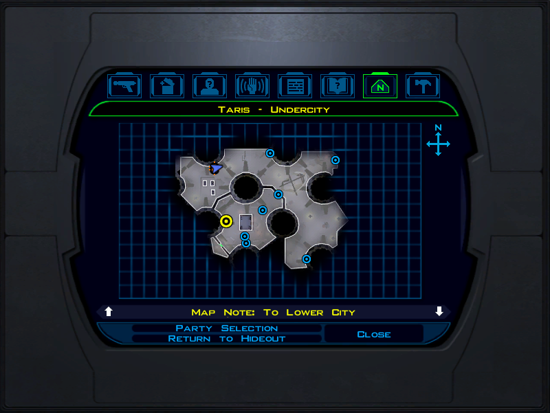 Taris Clean Maps - Kotor 1
