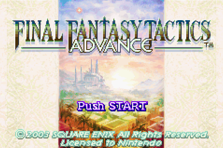 Final Fantasy Tactics Advance Guides and Walkthroughs