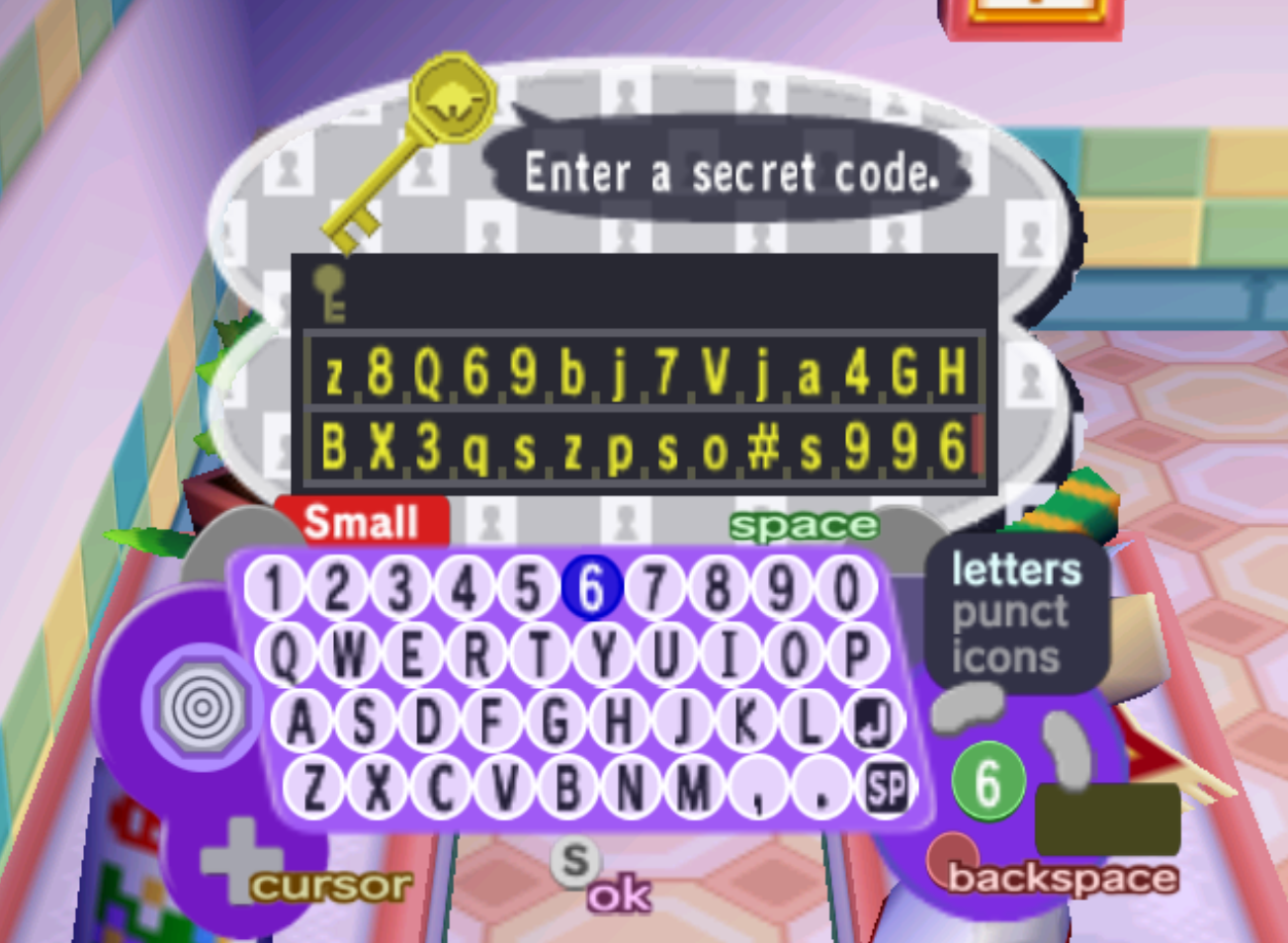 Fossil Passwords for Animal Crossing