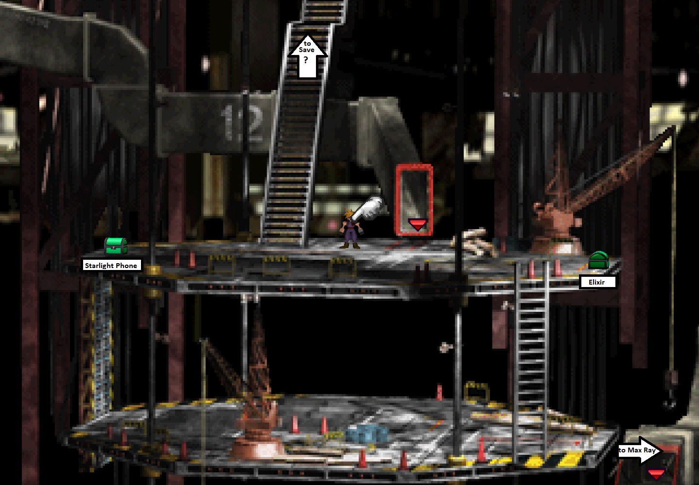 Midgar Raid (Disc 2) - FF7 Walkthrough