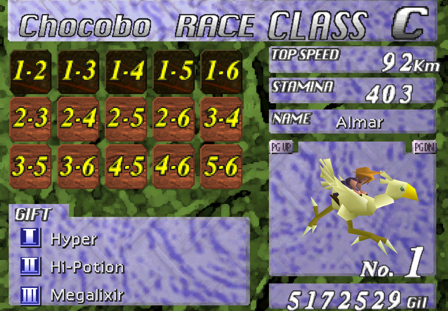 Chocobo Breeding - FF7 Walkthrough