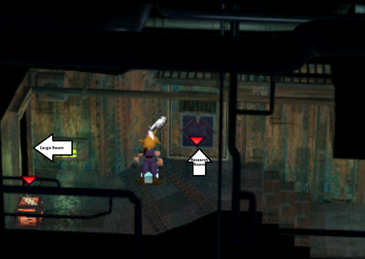 Sunken Gelnika - FF7 Walkthrough