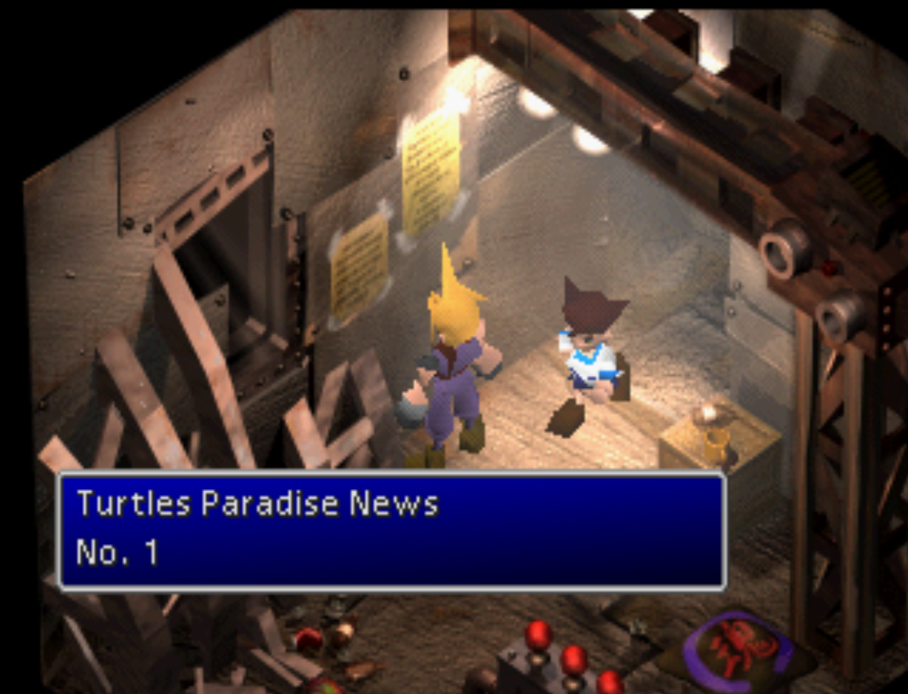 Turtle's Paradise Side Quest - FF7 Walkthrough