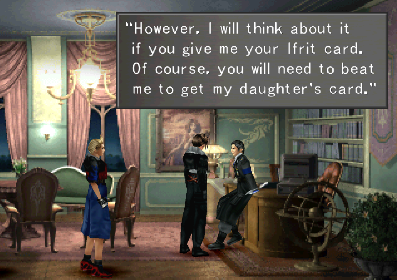 Rinoa Card - FF8 Guide