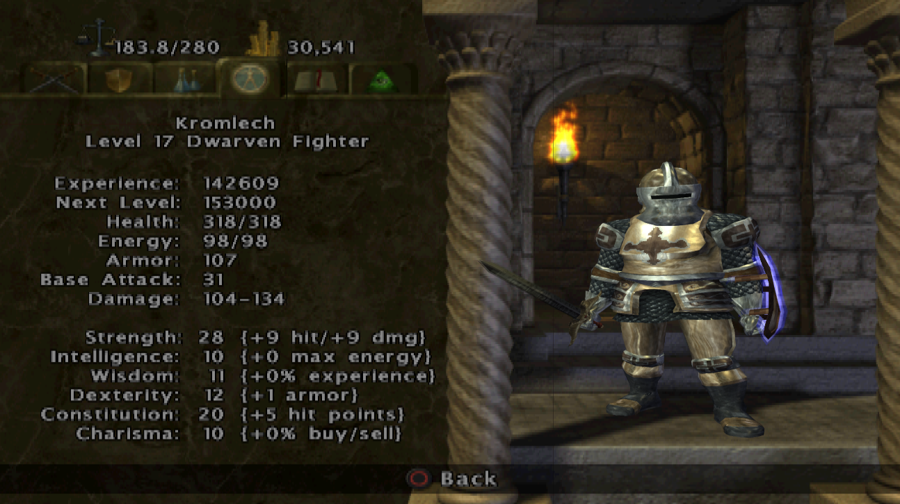 Fighter Build - Baldur's Gate Dark Alliance