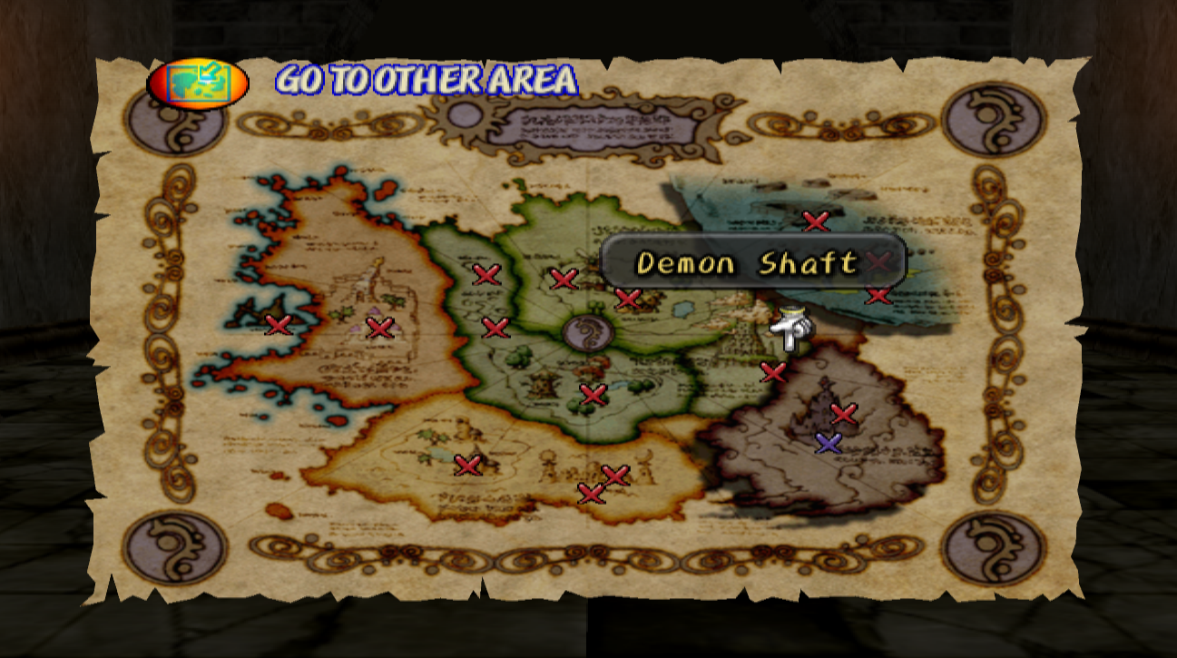 Demon Shaft Walkthrough - Dark Cloud