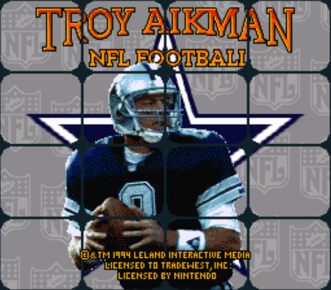 Troy Aikman NFL Football Guides and Walkthroughs